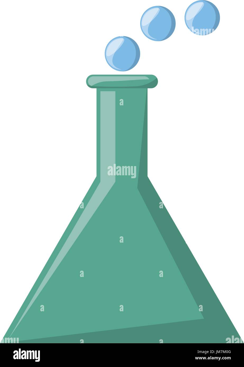 Chemistry flask isolated Stock Vector Image & Art - Alamy