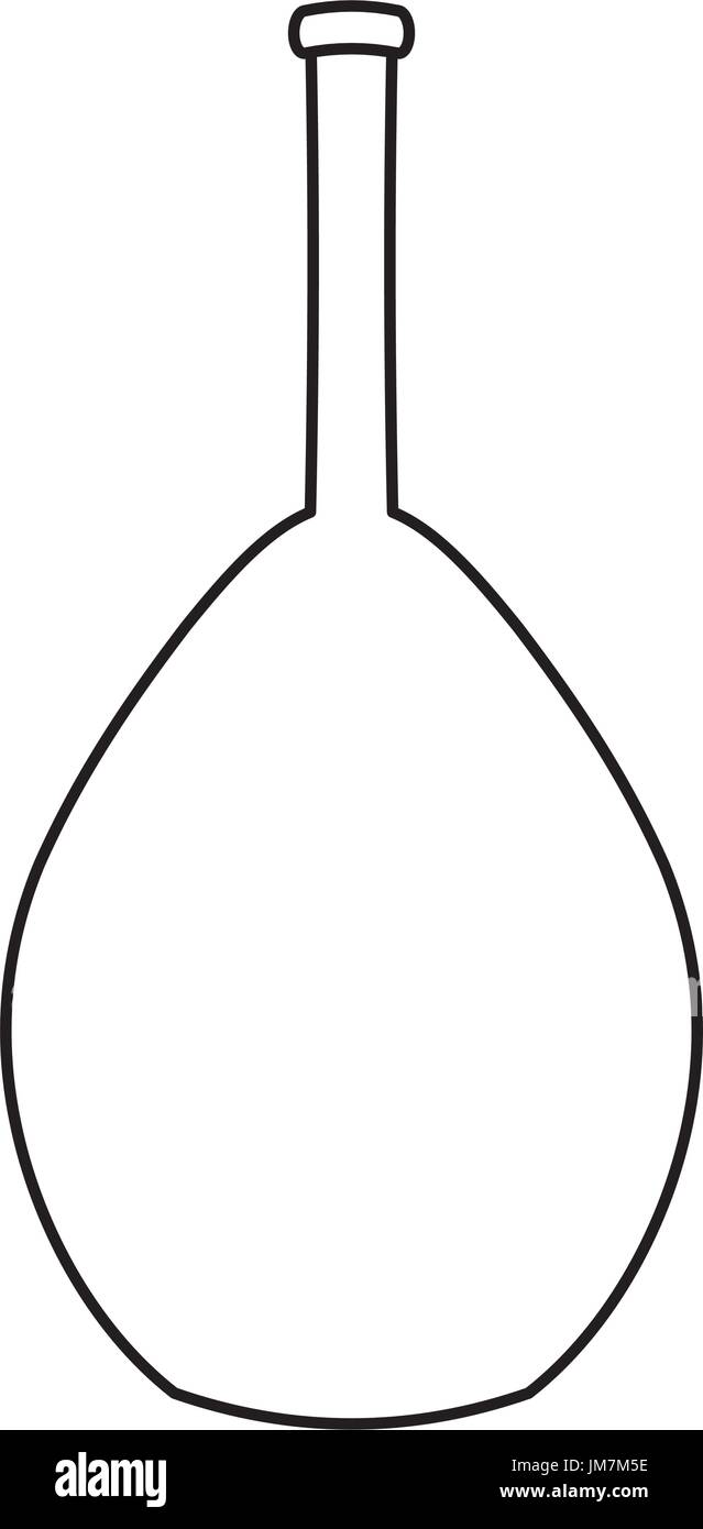 Chemistry flask isolated Stock Vector Image & Art - Alamy