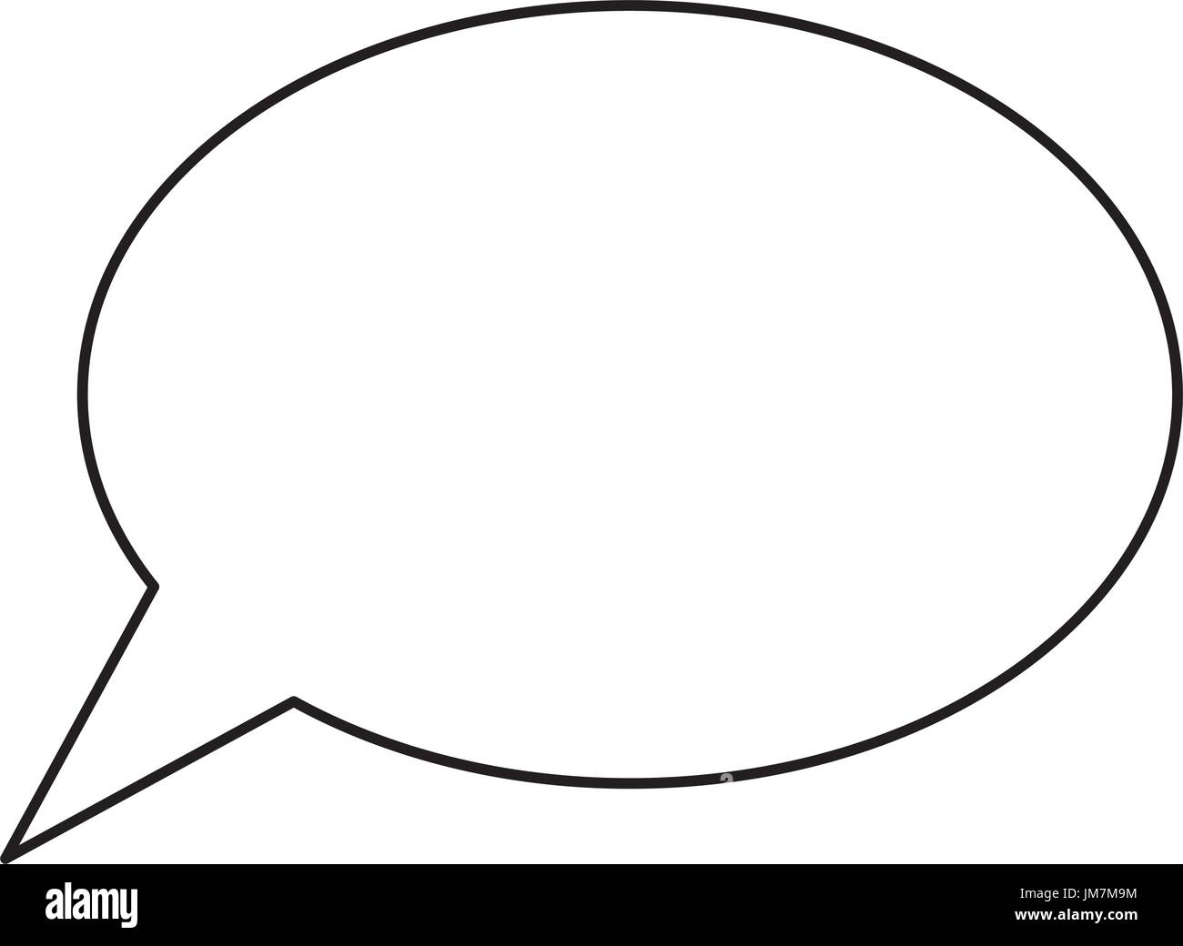 Bubble speech symbol Stock Vector Image & Art - Alamy