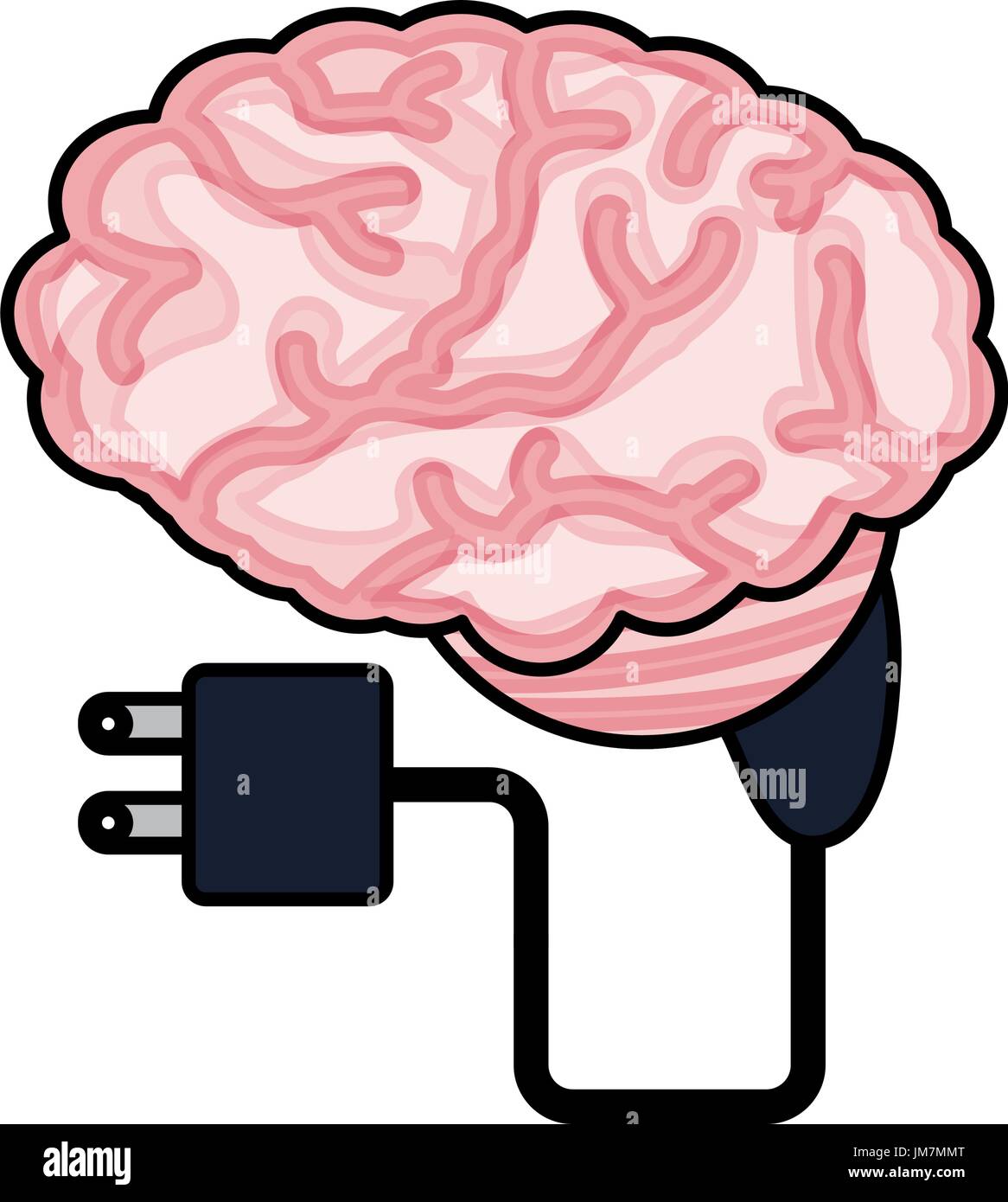 Human brain symbol Stock Vector Image & Art - Alamy