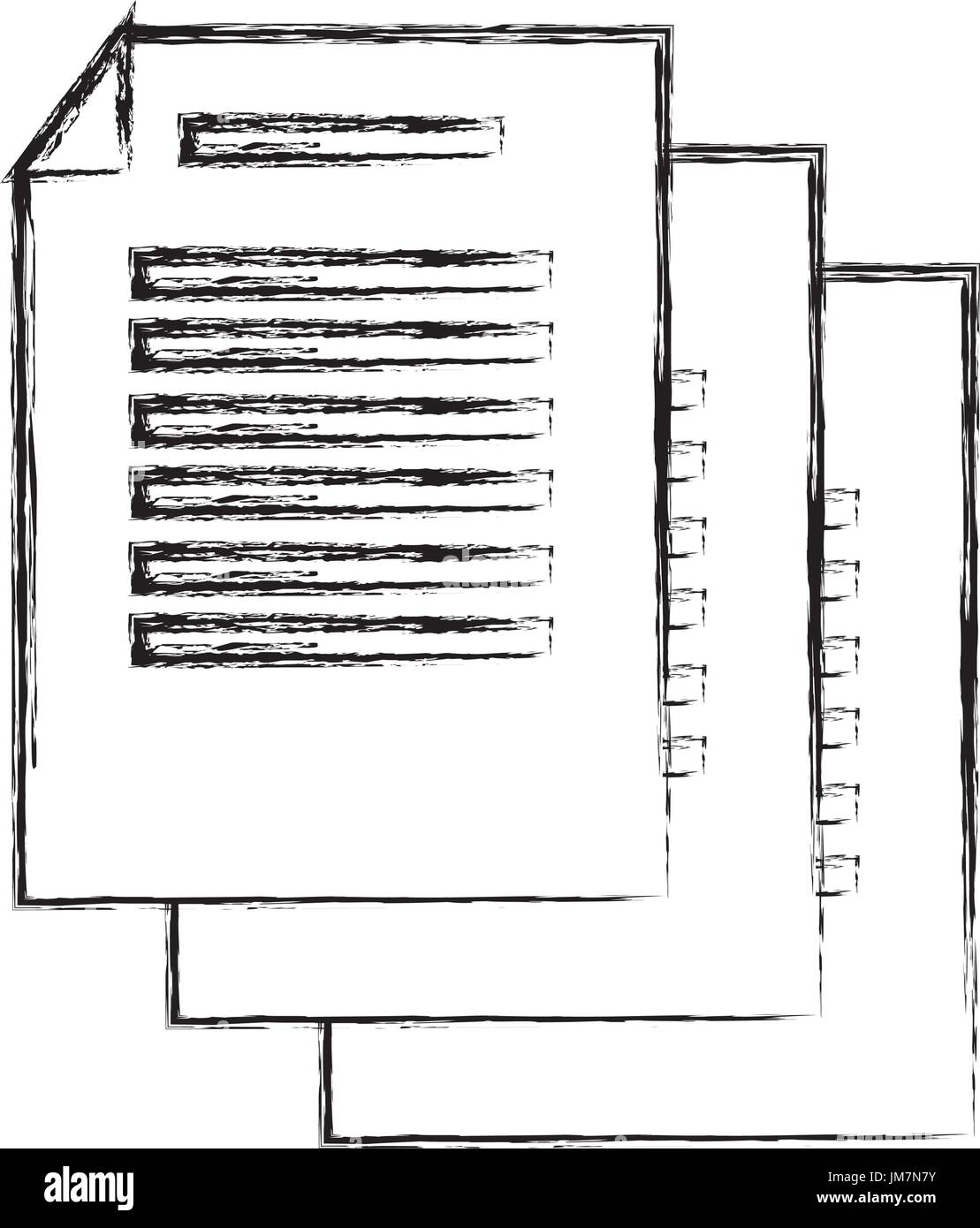 Sheet with bent corner Stock Vector Image & Art - Alamy