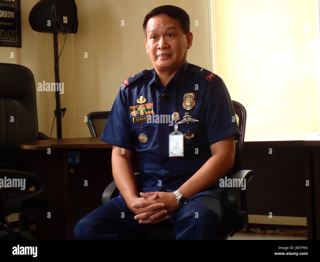 Quezon City, Philippines. 25th July, 2017. Police Chief Superintendent ...