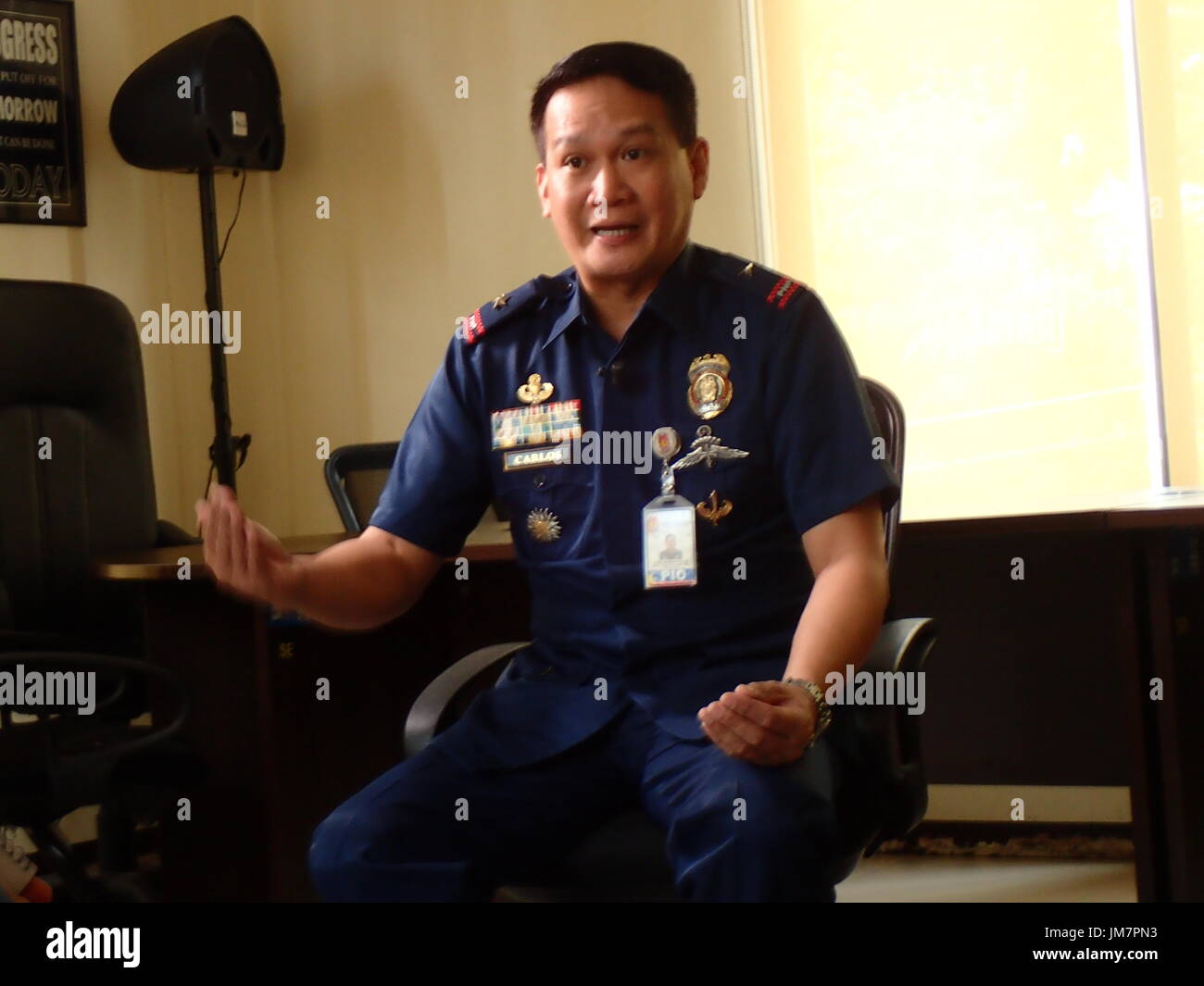 Quezon City, Philippines. 25th July, 2017. Police Chief Superintendent ...