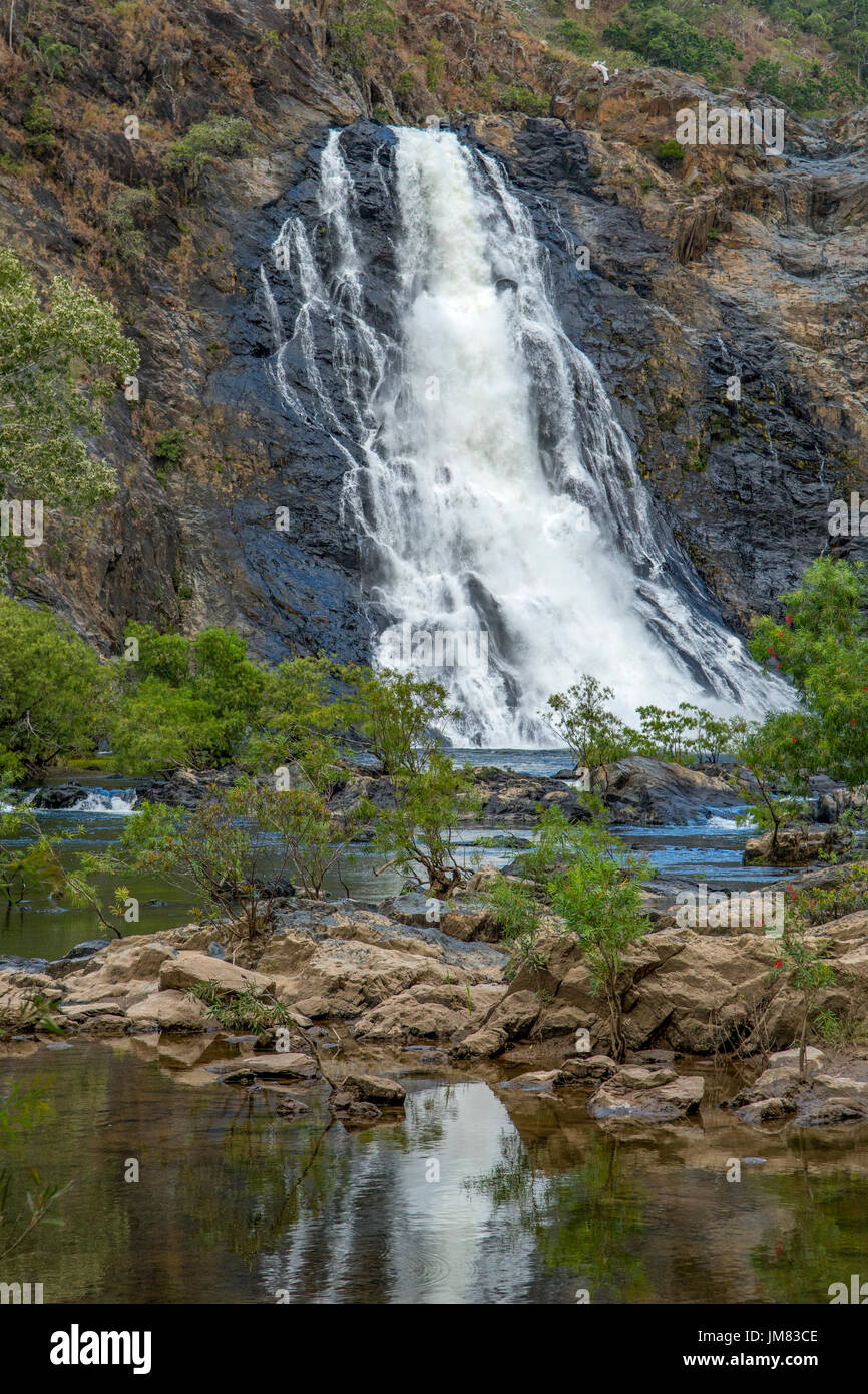 Bloomfield Falls, South of Cooktown, Queensland, Australia Stock Photo ...
