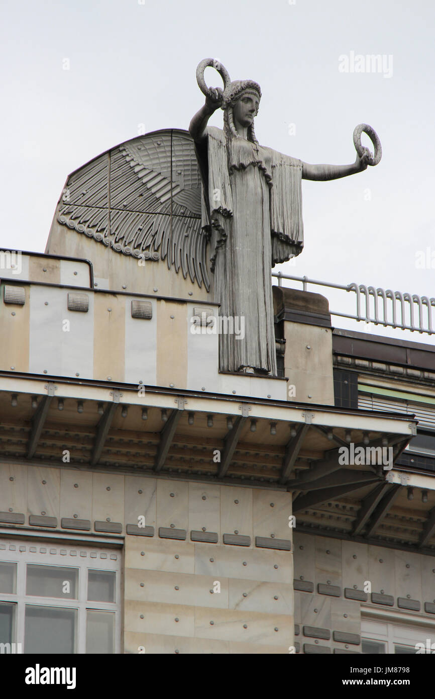 Post office (Postsparkasse) in Vienna (Austria Stock Photo - Alamy