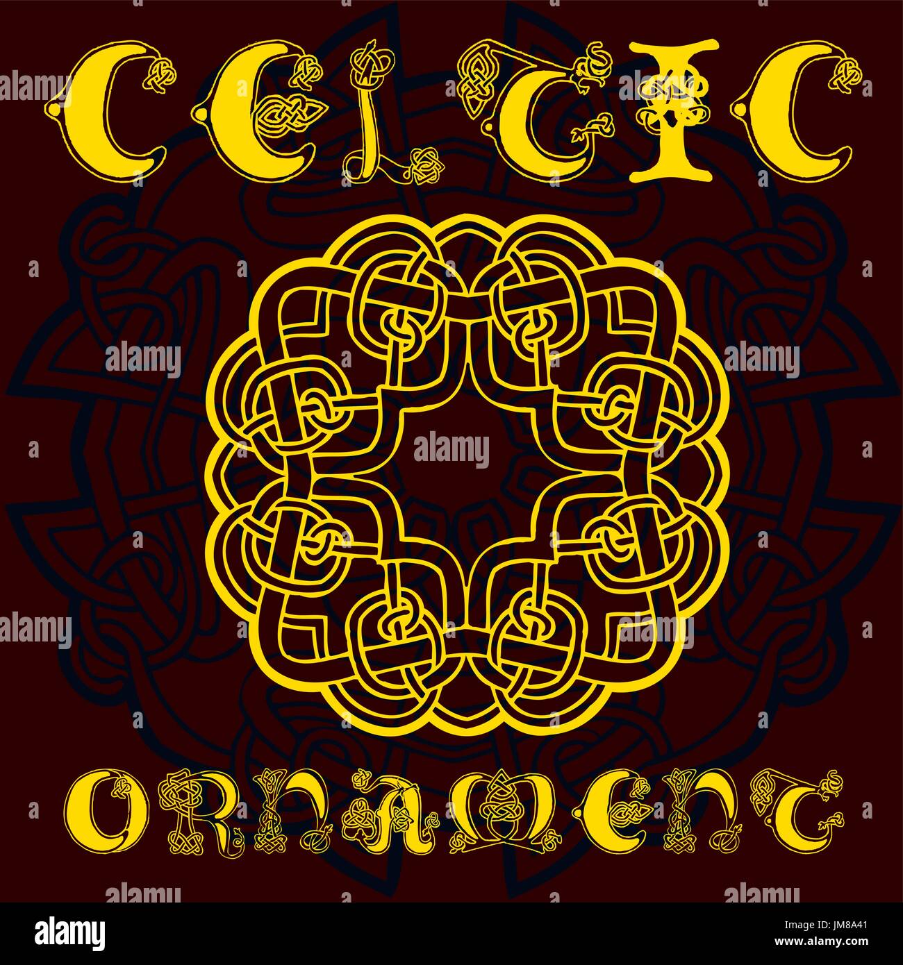 Decorative Celtic ornament for your designs Stock Vector Image & Art ...