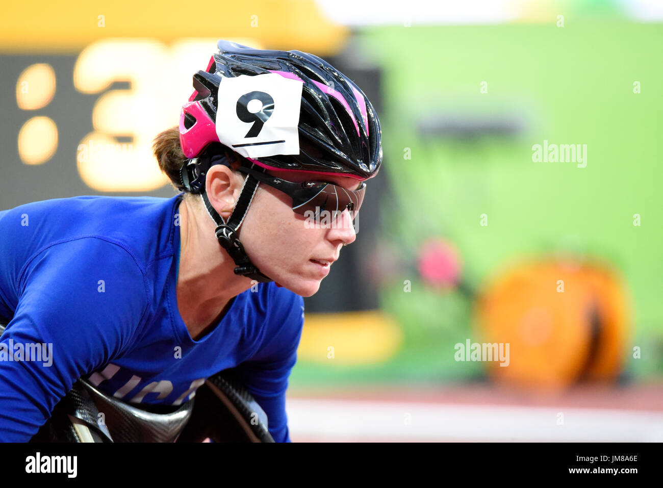 Amanda McGrory Wheelchair athlete competing in the World Para Athletics ...