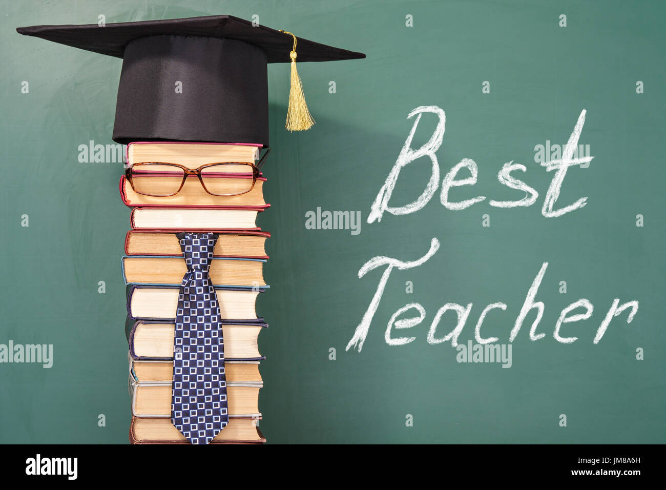 Best teacher funny concept Stock Photo - Alamy