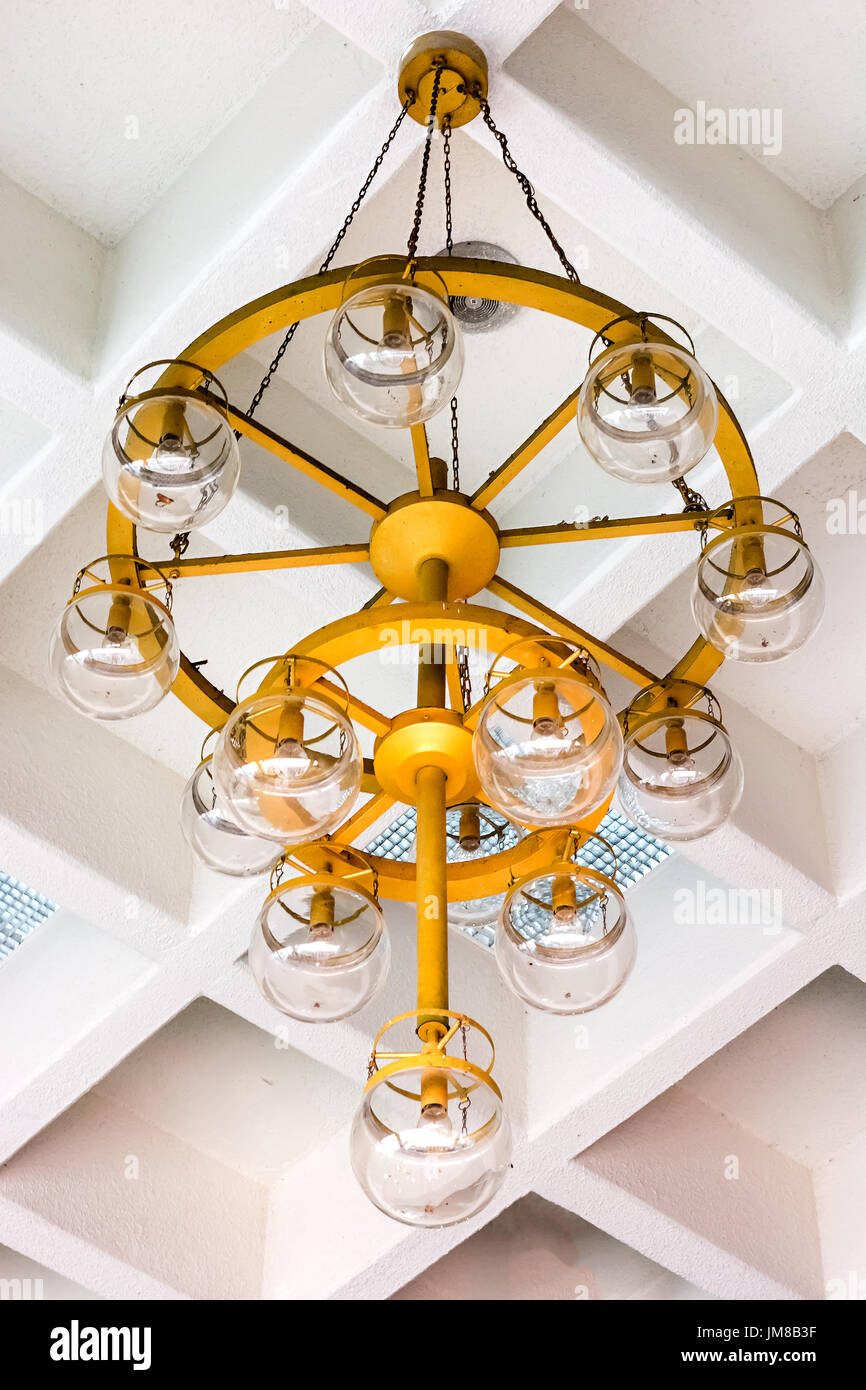 Pendant glass fixture hi-res stock photography and images - Alamy