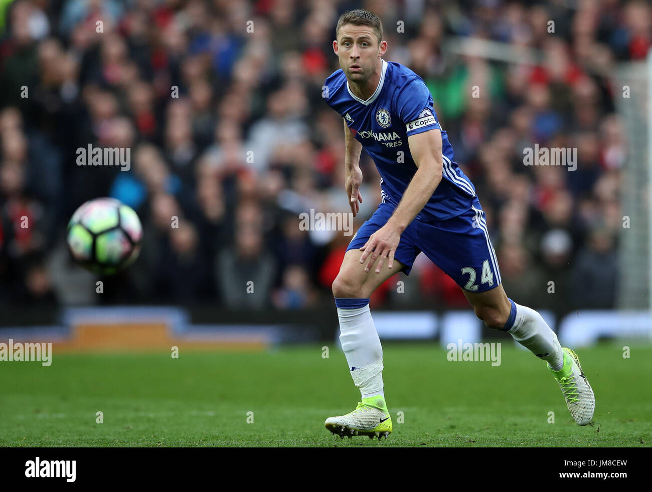 Chelsea's Gary Cahill during the Premier League match at Old Trafford ...