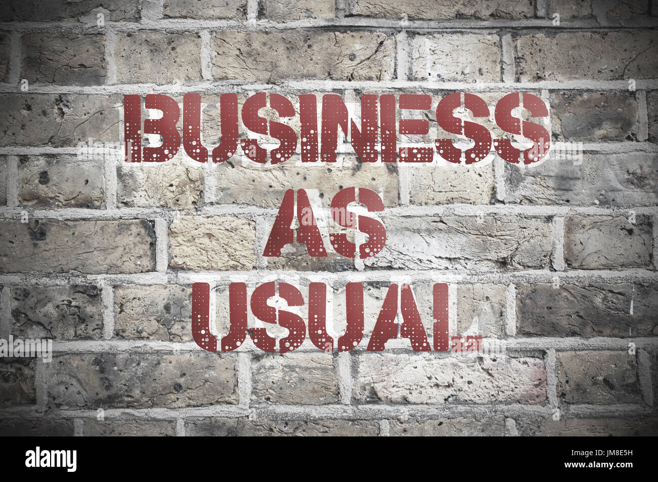 Business open as usual sign hi-res stock photography and images - Alamy