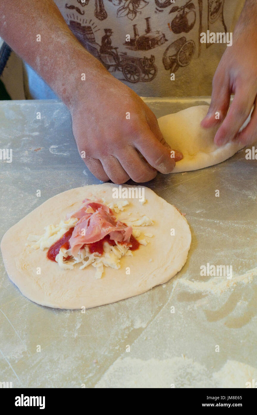 Close up panzerotti hi-res stock photography and images - Alamy