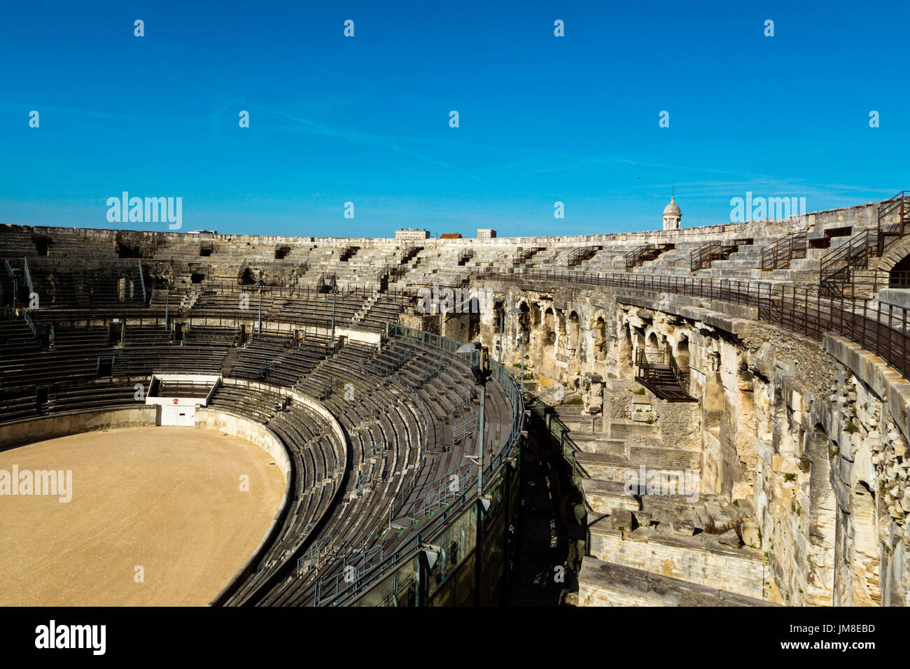 The roman arena, Nimes, Gard, Occitanie, France Stock Photo - Alamy