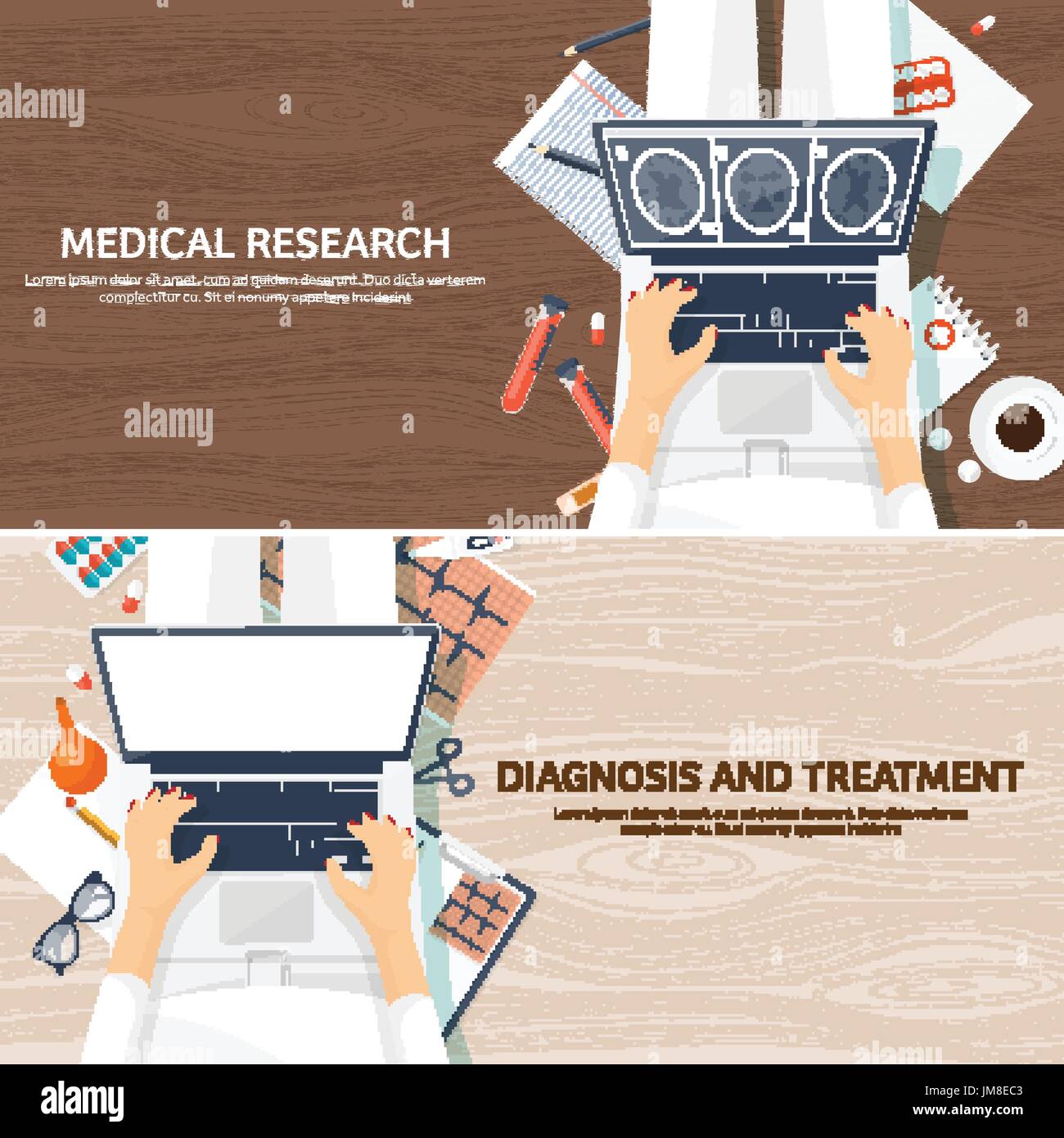 Medical flat background. Health care,first aid,research, cardiology ...