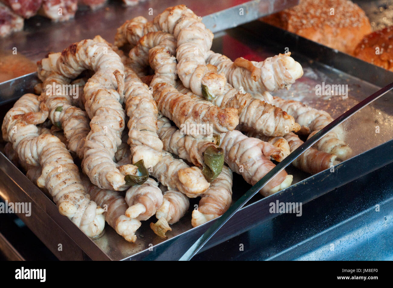 Italy, Sicily, Street Food, Stigghiole Stock Photo - Alamy