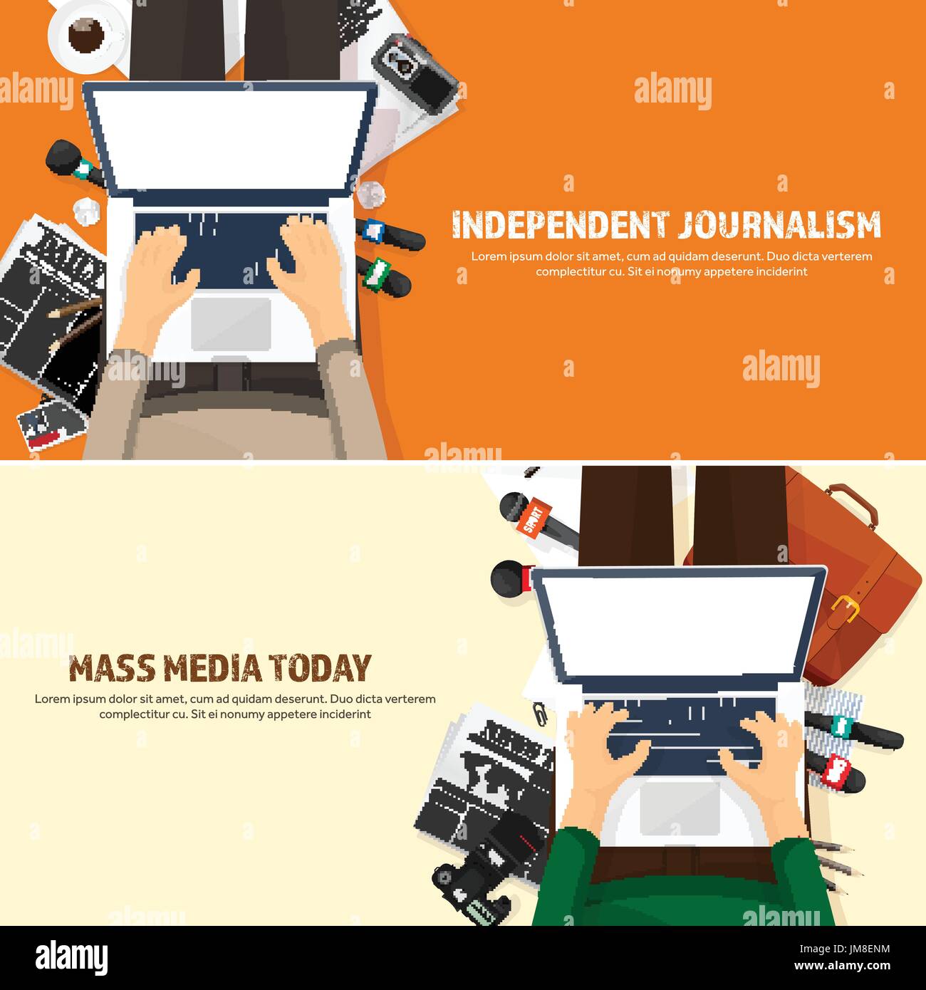 Journalism background Stock Vector Images - Alamy