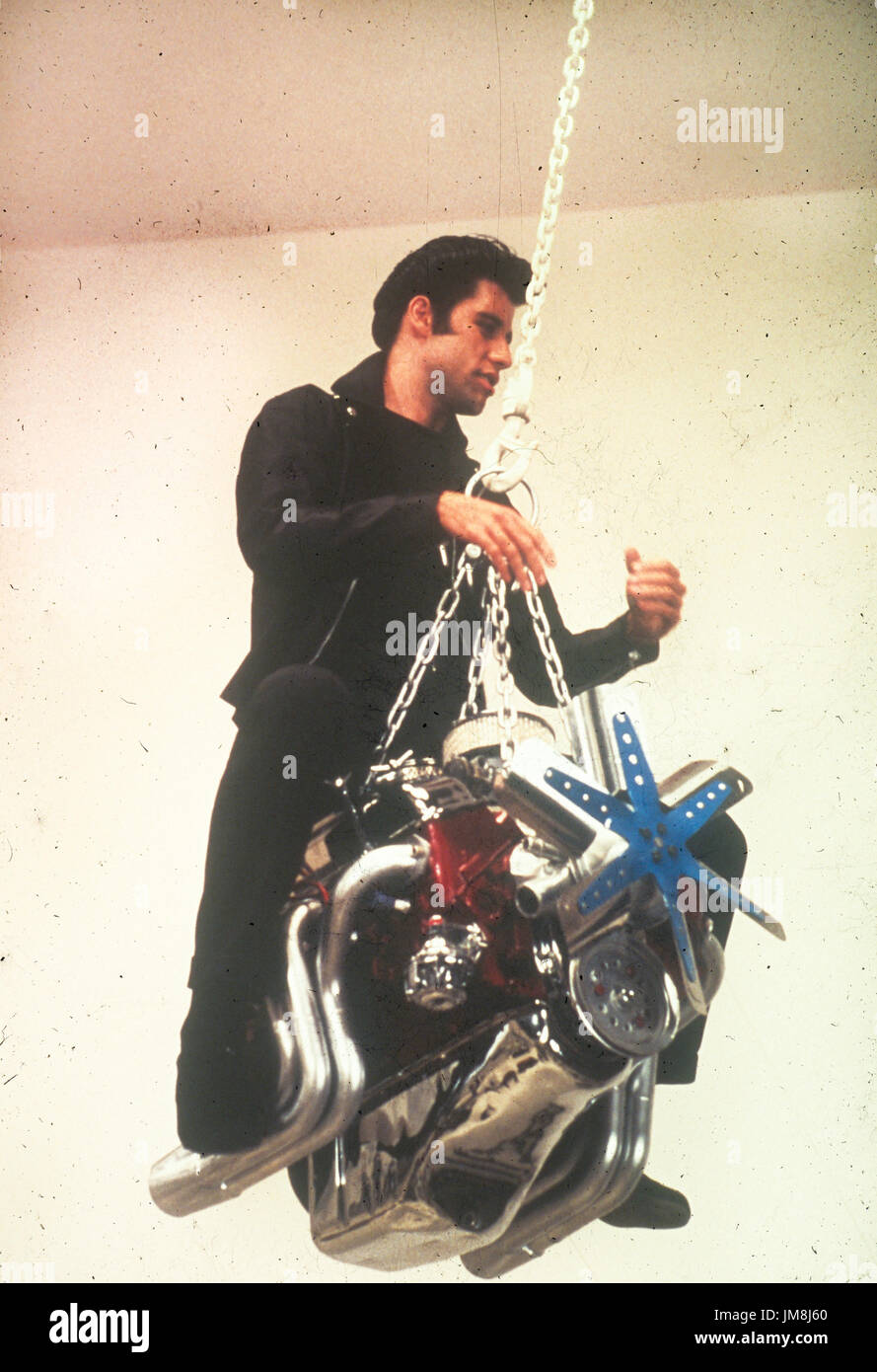 john travolta, grease, 1978 Stock Photo - Alamy