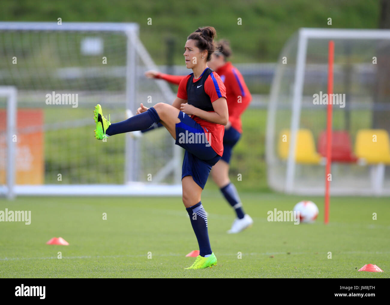 England's Fara Williams during a training session at Sporting 70 Sports ...