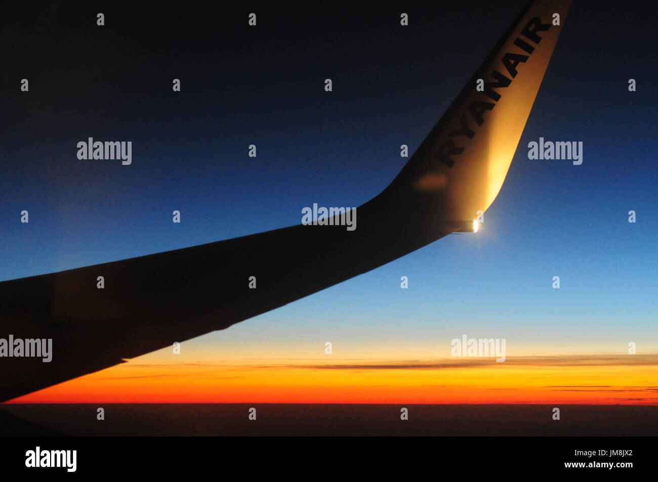 Flying in the night sky hi-res stock photography and images - Alamy