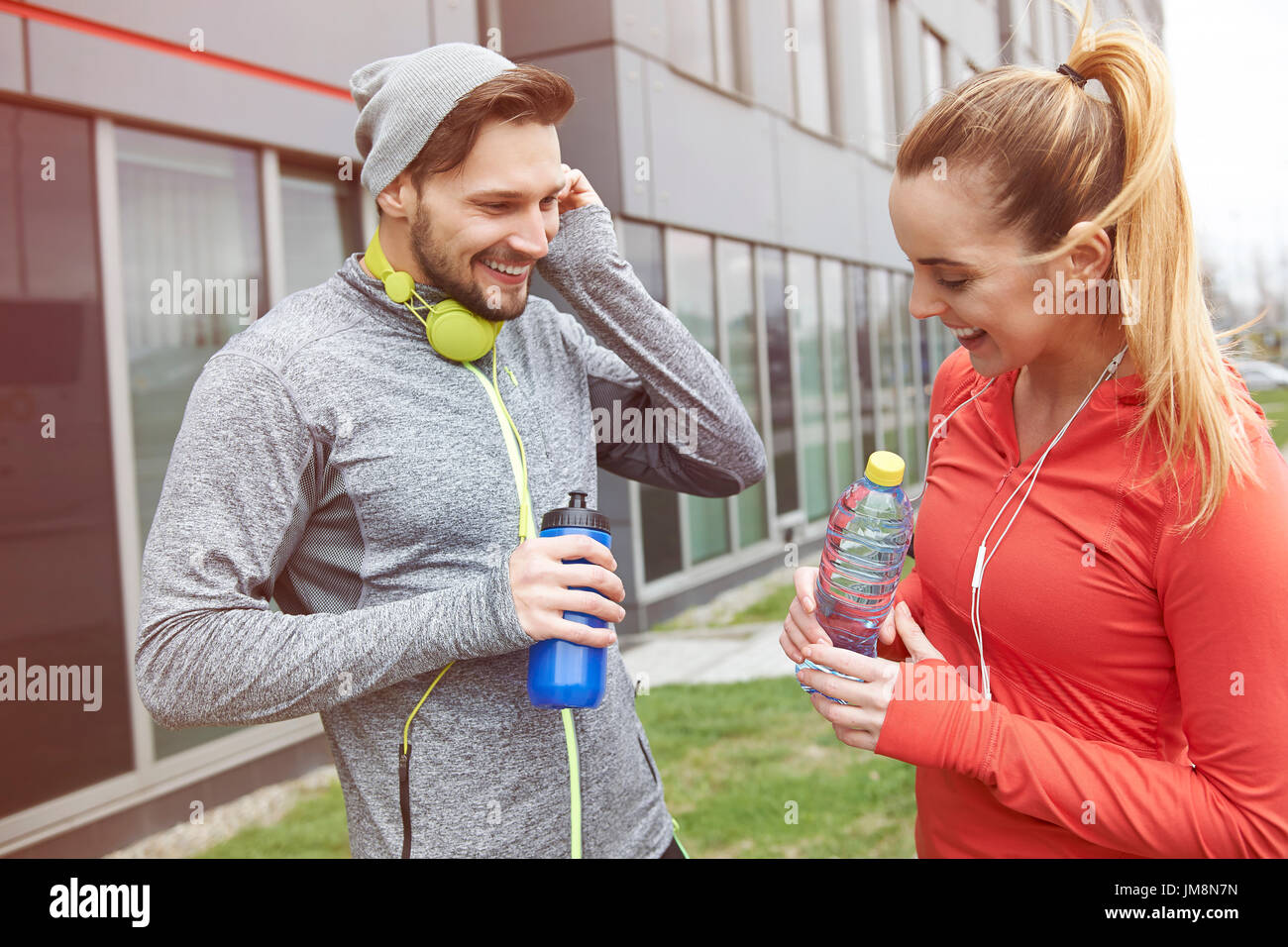 Healthy lifestyle thirsty woman morning hi-res stock photography and ...