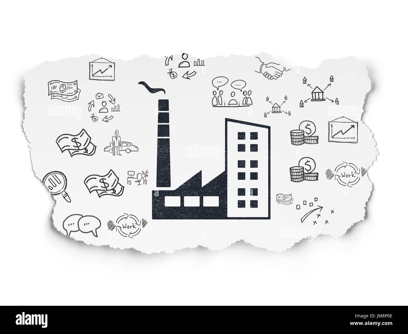 Building construction management team Cut Out Stock Images & Pictures ...