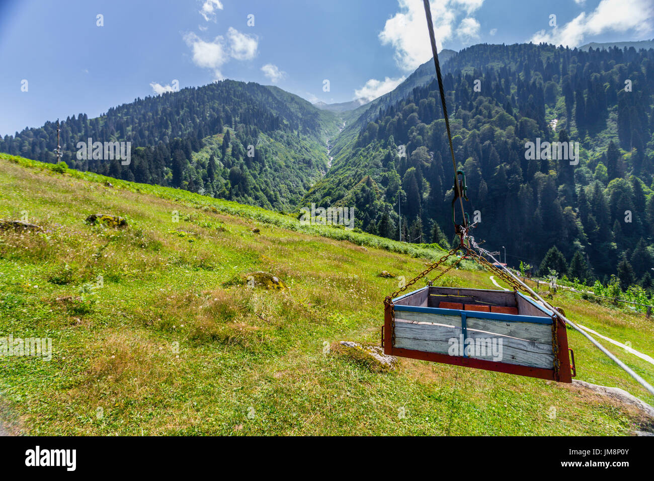 Ayder Plateau, Rize, Turkey.The Ayder Valley lies between Rize and ...