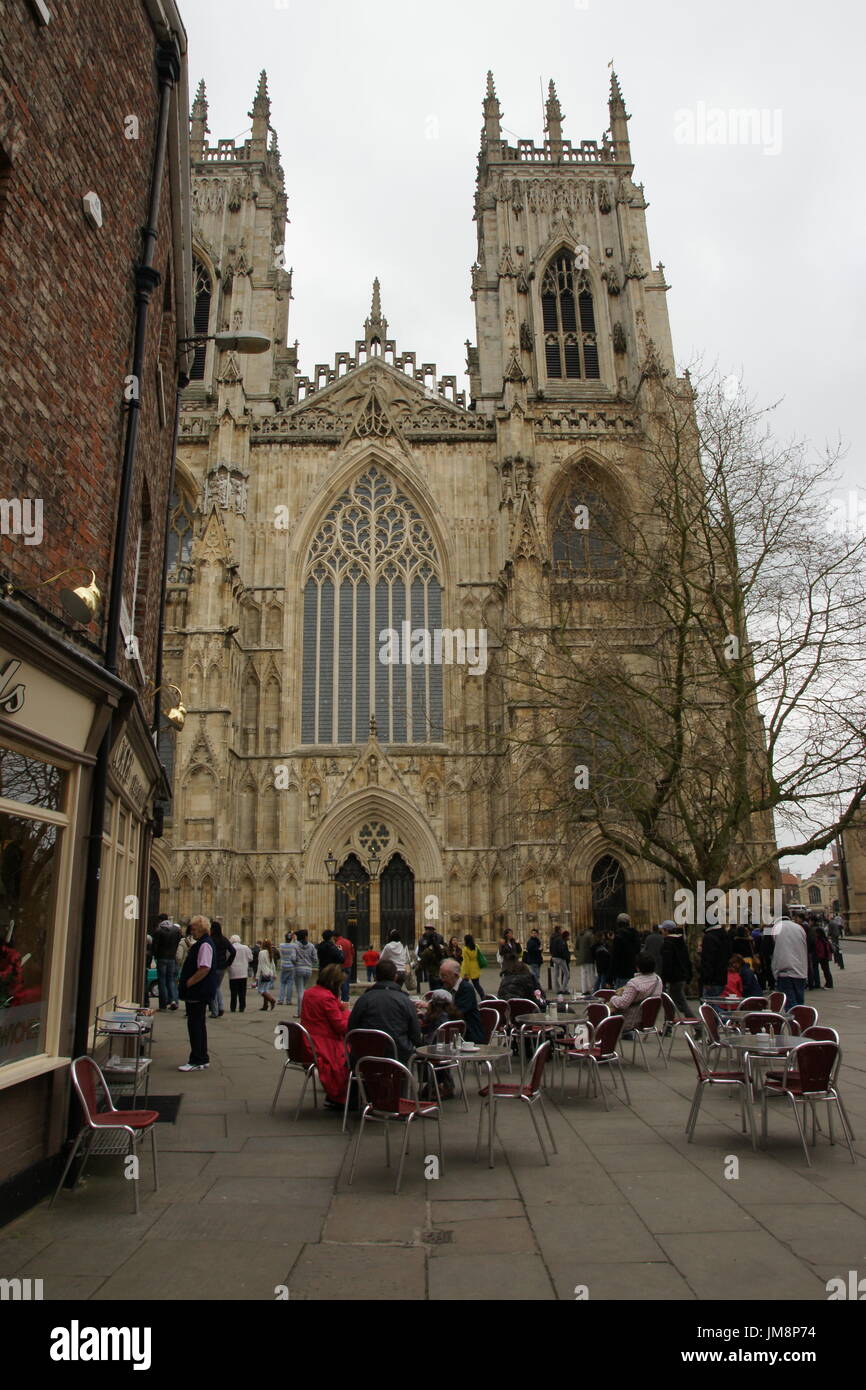 York Minster, cathedral of York, England Stock Photo - Alamy