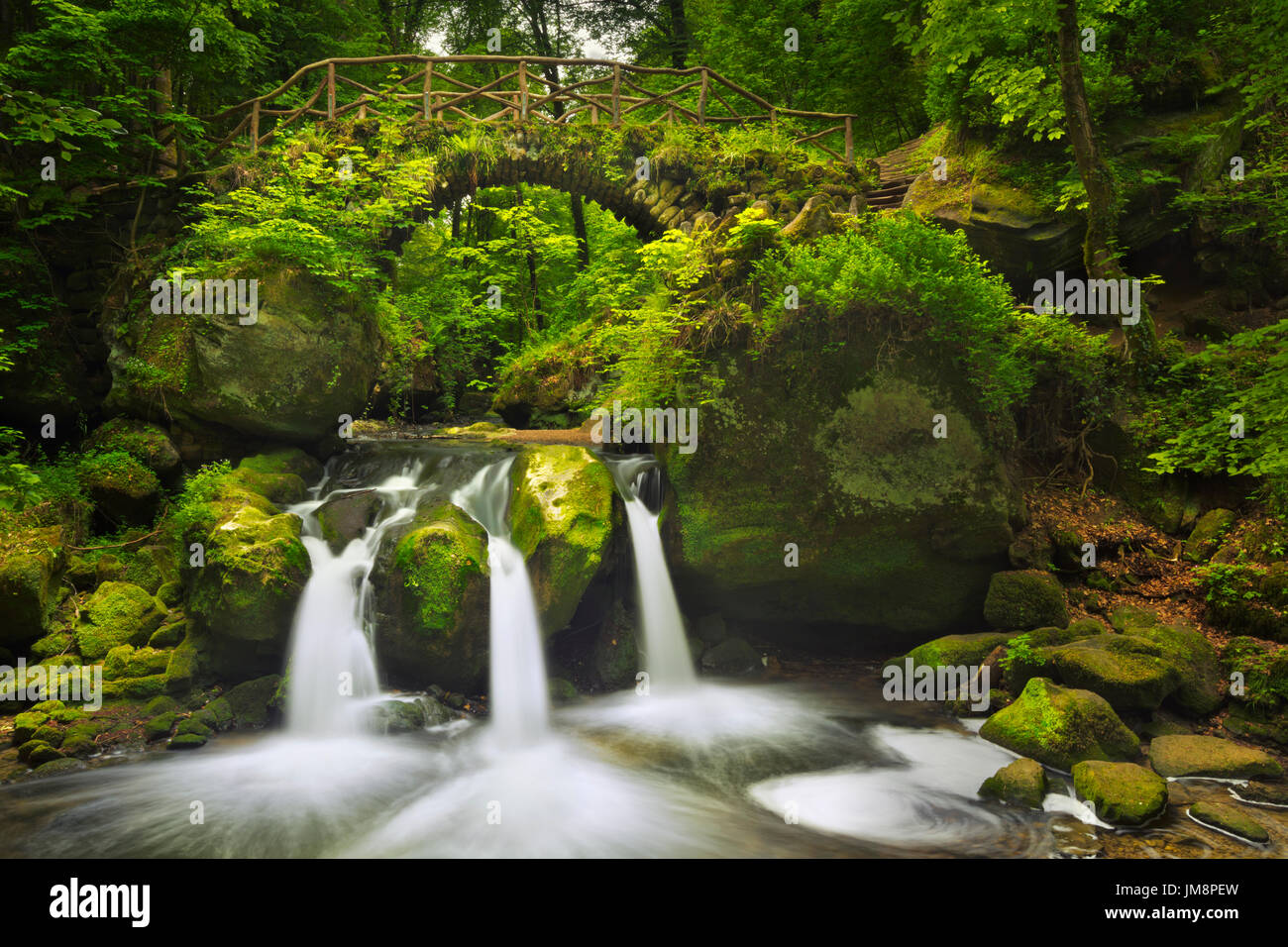 Waterfall mullerthal luxembourg hi-res stock photography and images - Alamy