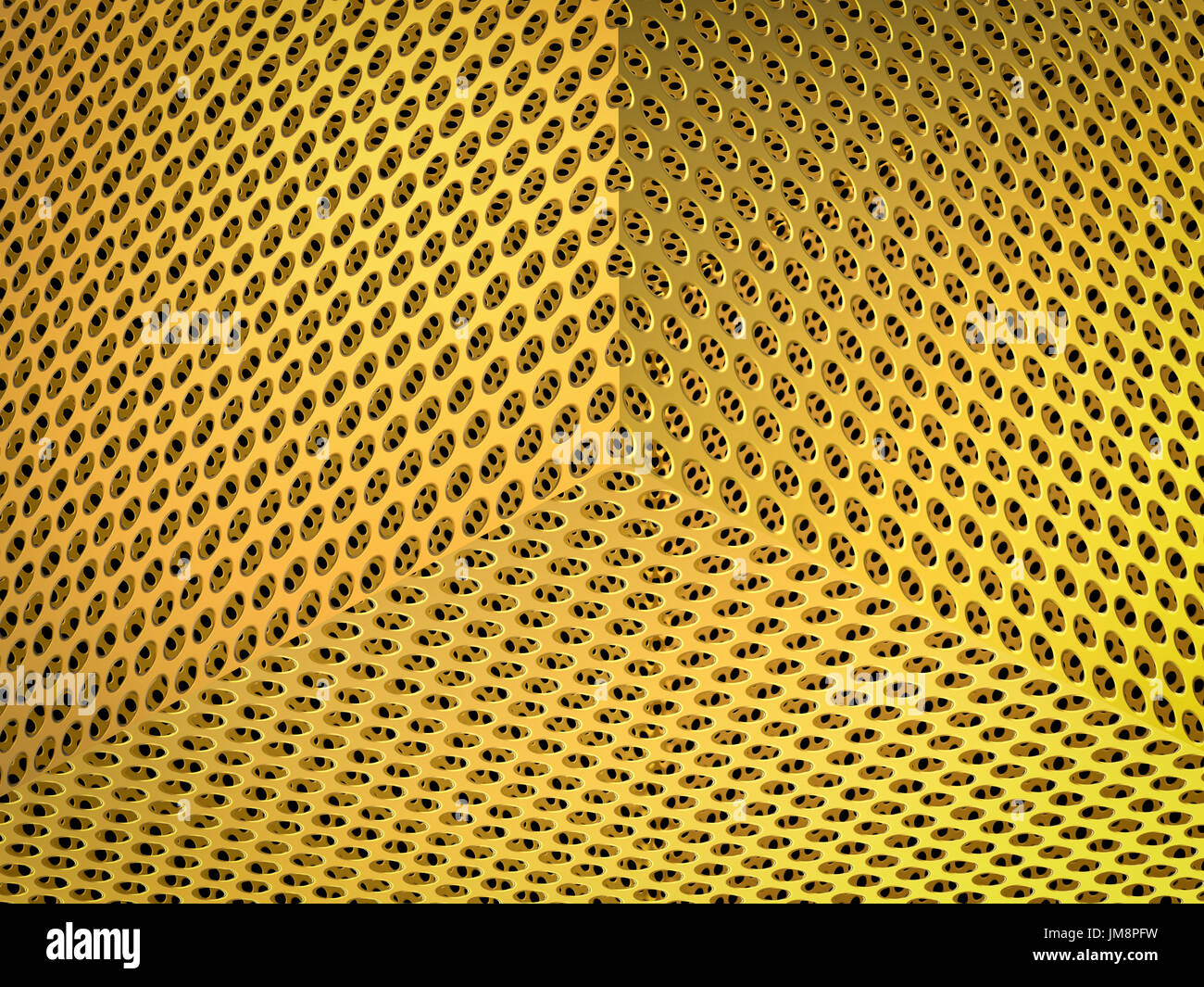3d rendering gold screen background Stock Photo - Alamy