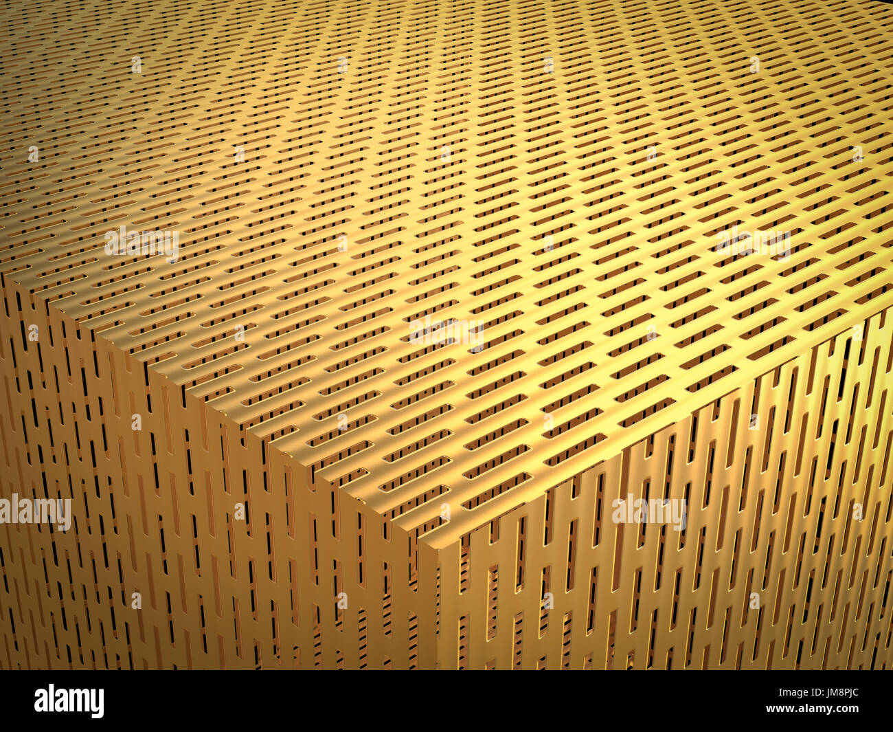 3d rendering gold screen background Stock Photo - Alamy