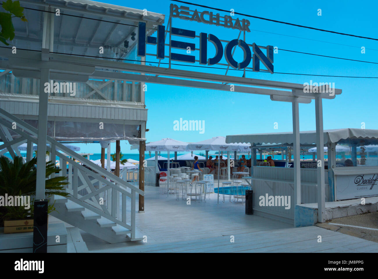 Beach bar Hedon, Ropotamo street, Harmani beach, Sozopol, Bulgaria ...