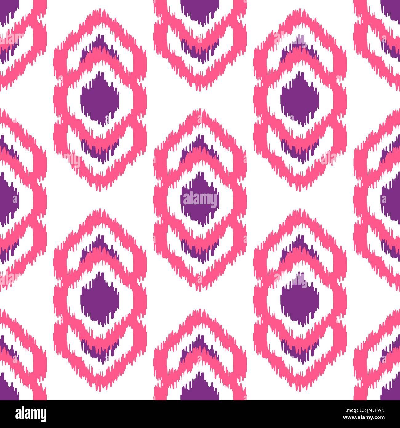 Ikat fabric Stock Vector Images - Alamy
