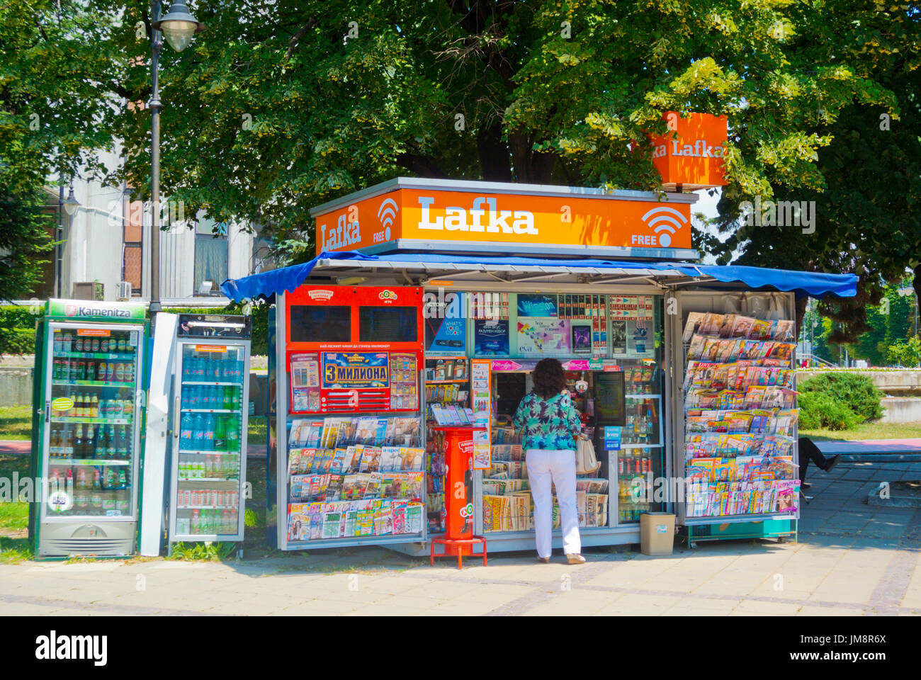 Corner Kiosk High Resolution Stock Photography and Images - Alamy