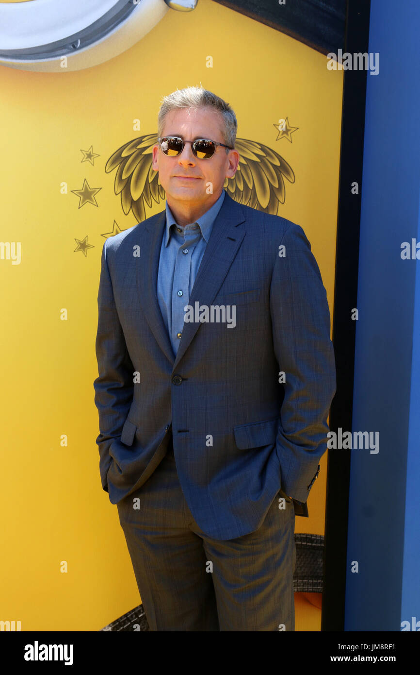 'Despicable Me 3' Premiere - Arrivals Featuring: Steve Carell Where ...