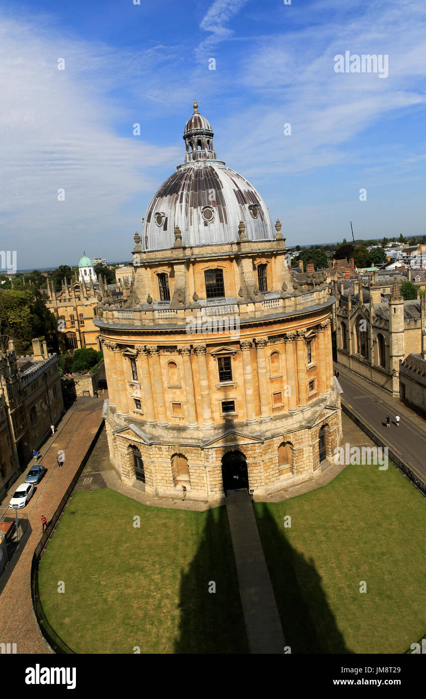 Radcliffe Camera building, University of Oxford, England, UK architect ...