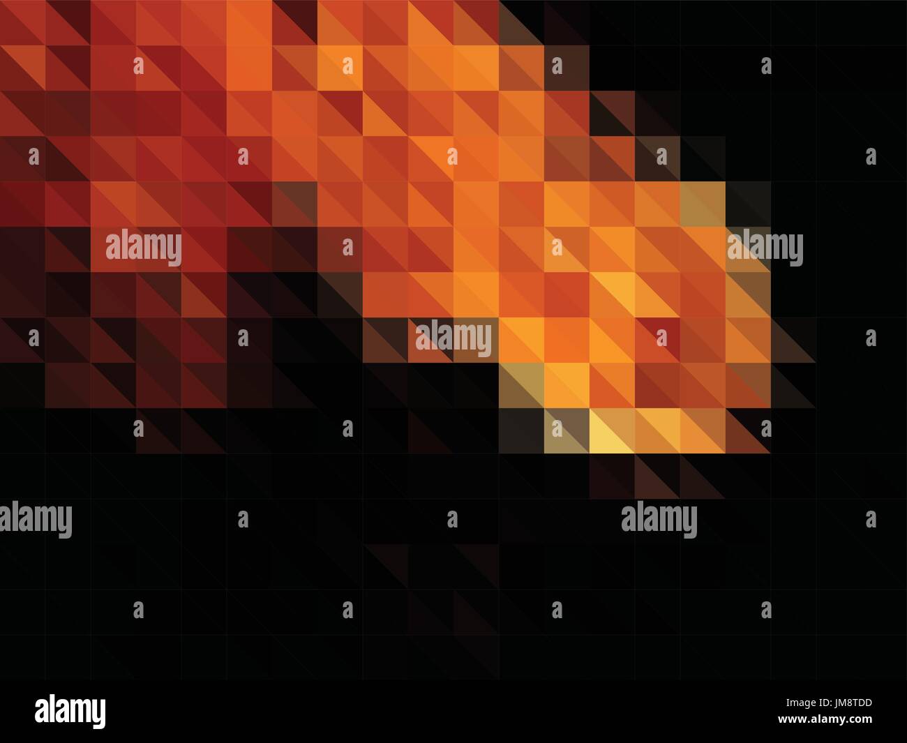 Fire triangle artwork hi-res stock photography and images - Alamy