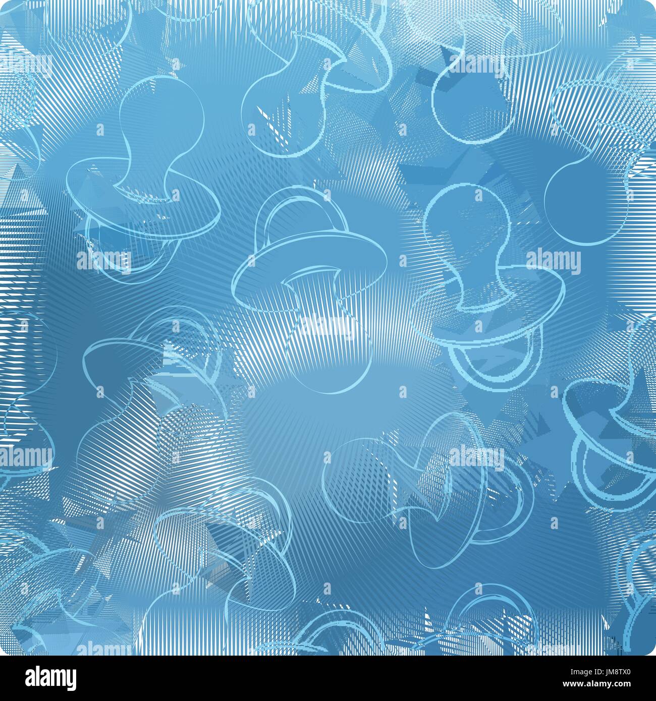 vector Seamless Baby Background. 10eps. vector illustration Stock ...