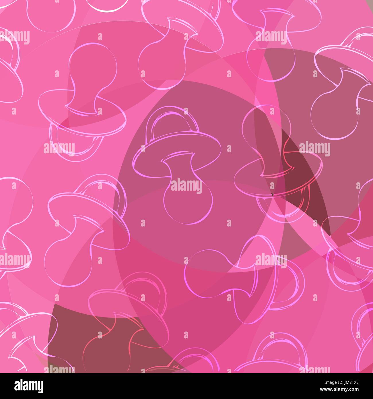 vector Seamless Baby Background. 10eps. vector illustration Stock ...