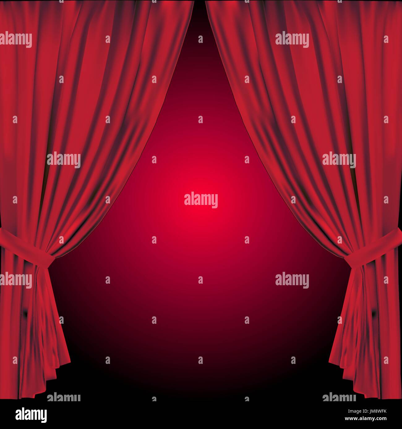 theatre curtain. vector illustration. 10eps. vector illustration Stock ...