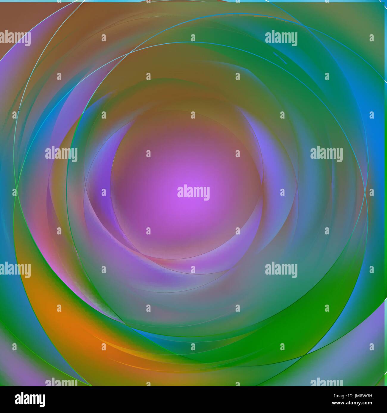 Colorful abstract circular background made of radial tracks Stock ...