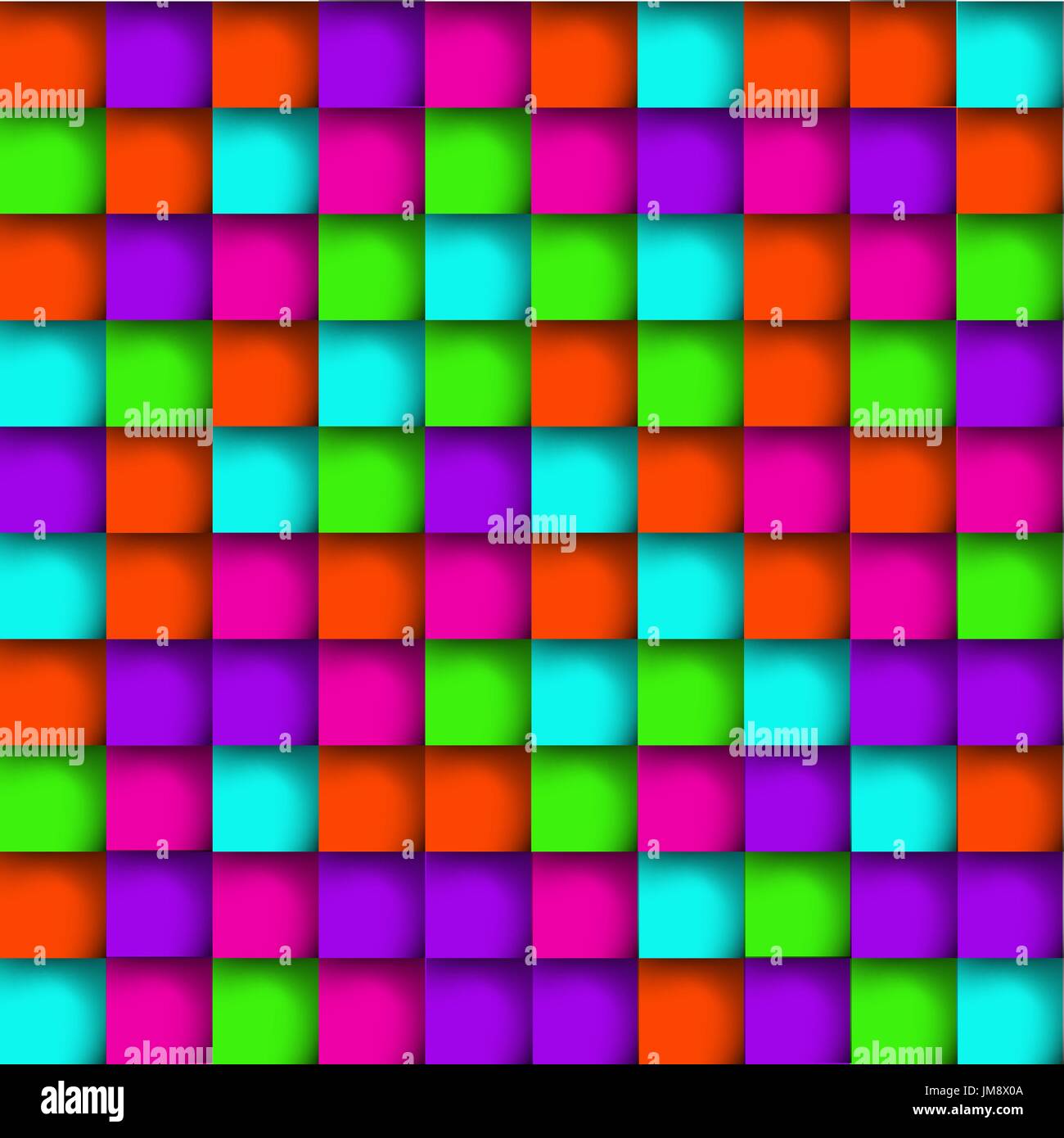 vector background for the presentation of the colored squares surround ...
