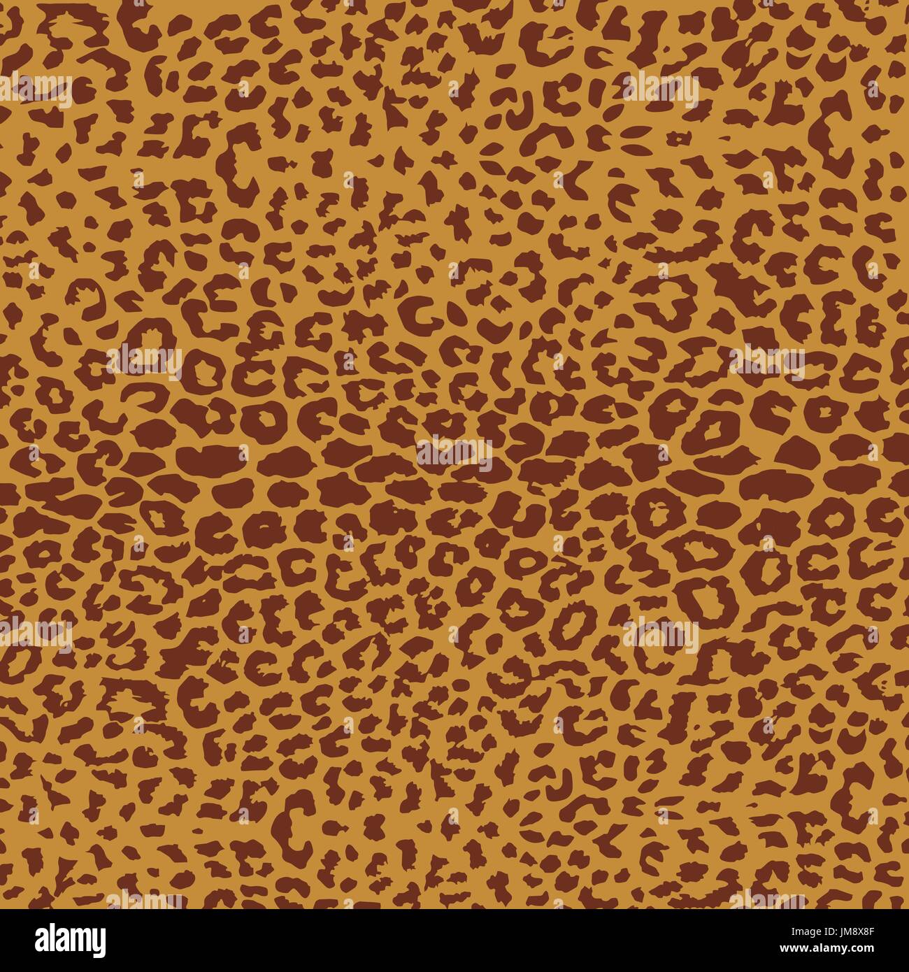Leopard pattern, repeating background. vector illustration. 10 eps ...