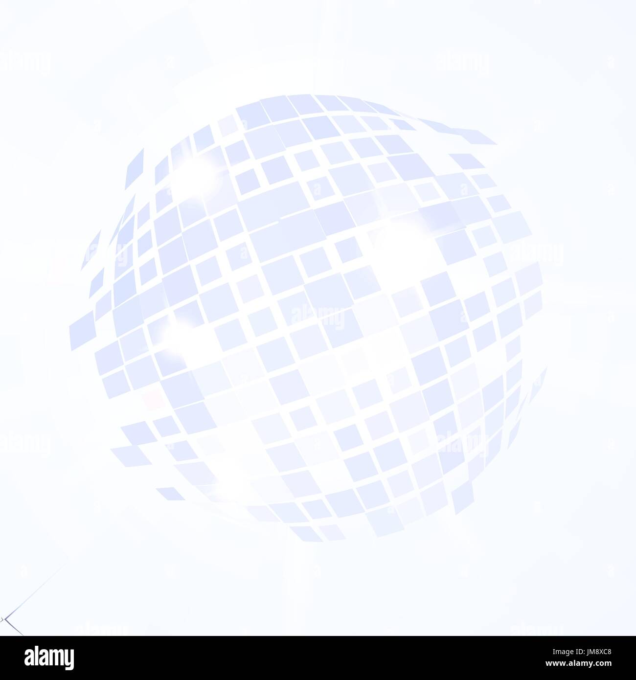 Disco ball explosion. vector illustration. 10 eps Stock Vector Image ...