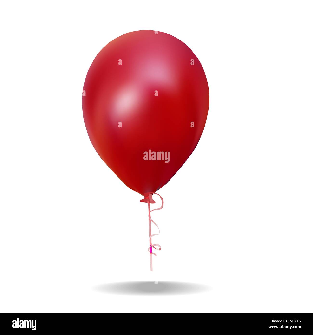 Red vector Balloon. vector illustration. 10 eps Stock Vector Image ...