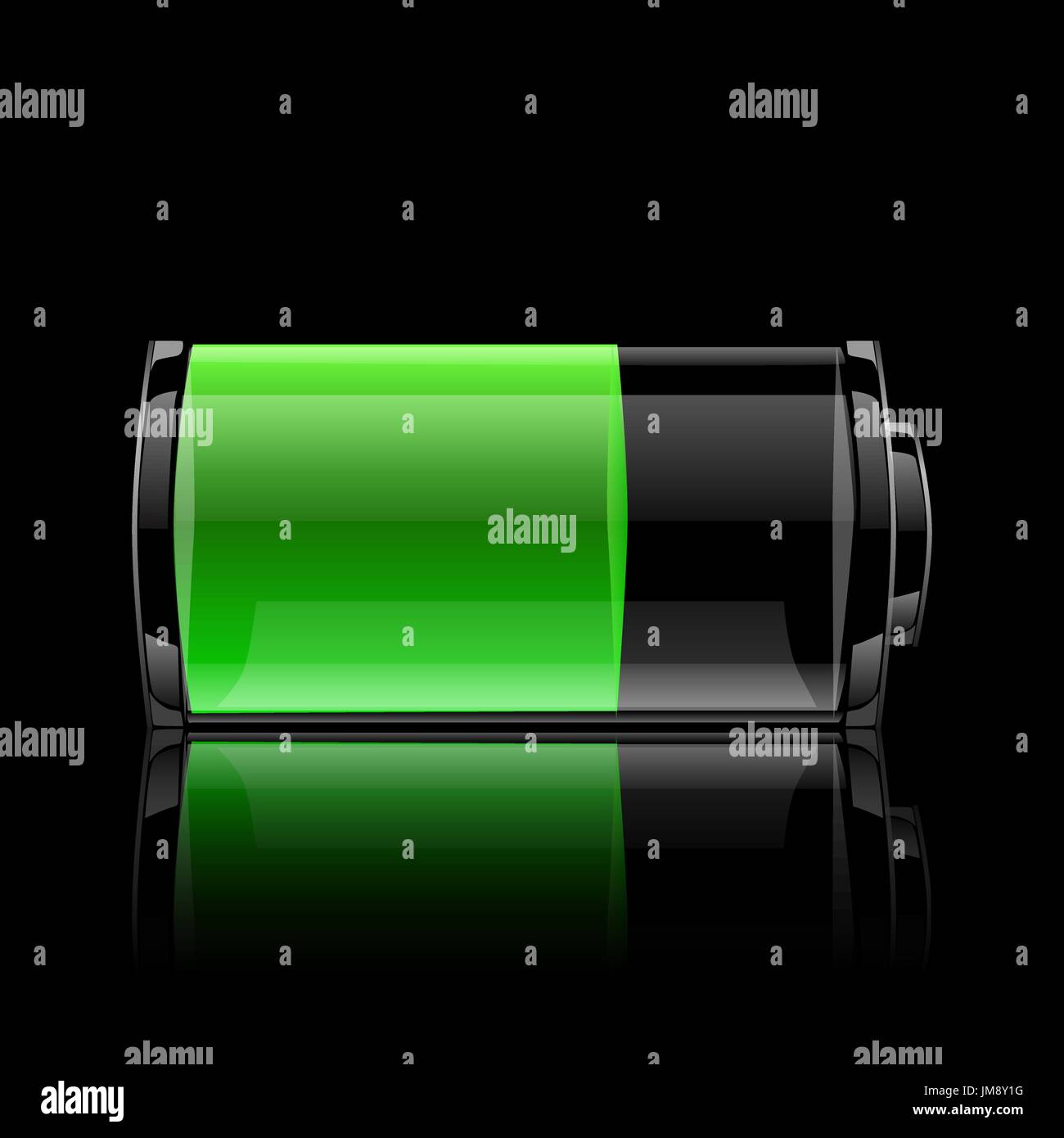 User interface battery charge level indicator. 10 eps Stock Vector ...