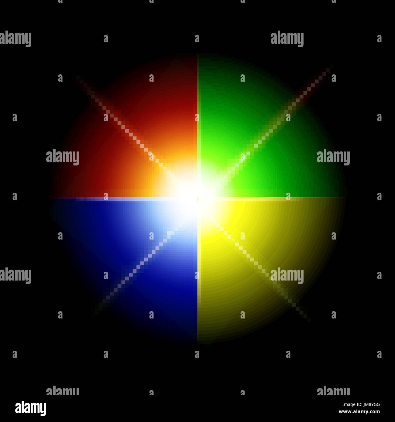 Color wheels. Vector illustration. Colored circle. 10 eps Stock Vector ...