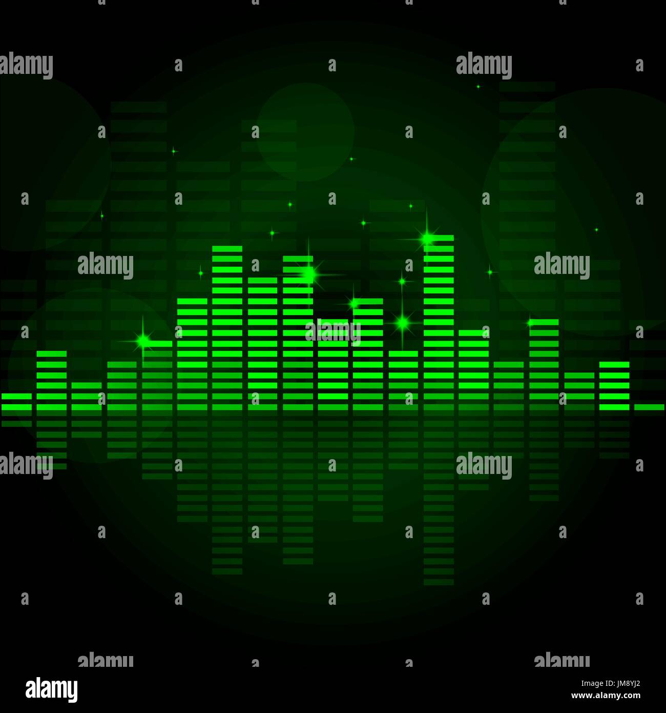 Sound wave background showing equalizer hi-res stock photography and ...