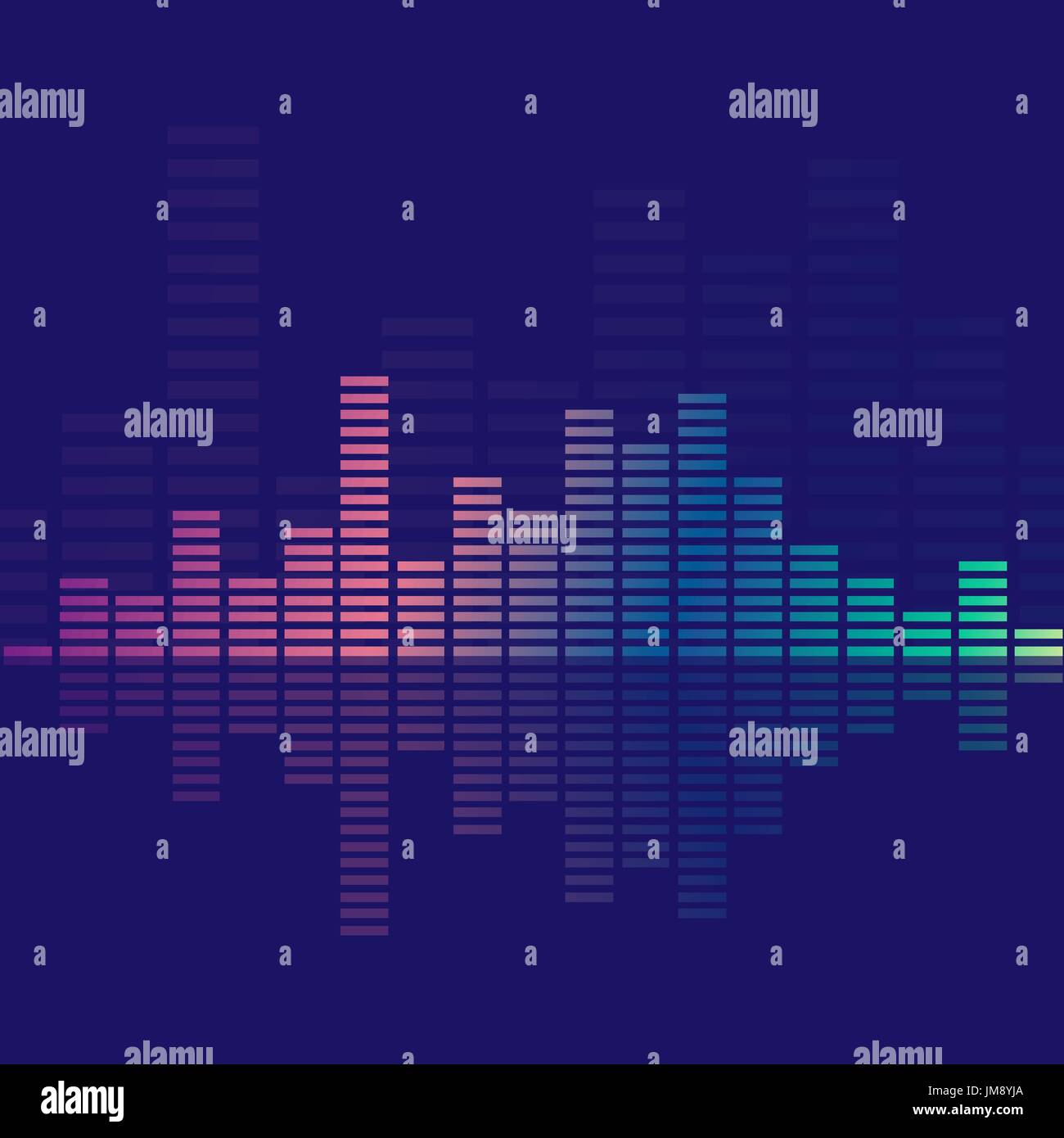 Sound wave background showing equalizer hi-res stock photography and ...