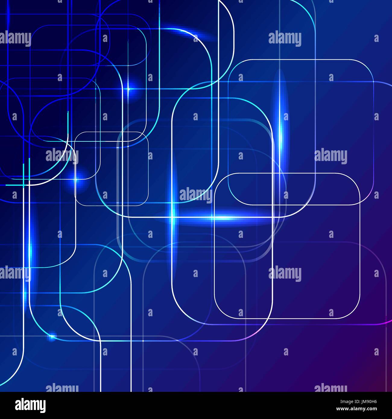 blue Abstract background of digital technologies. 10 eps Stock Vector ...