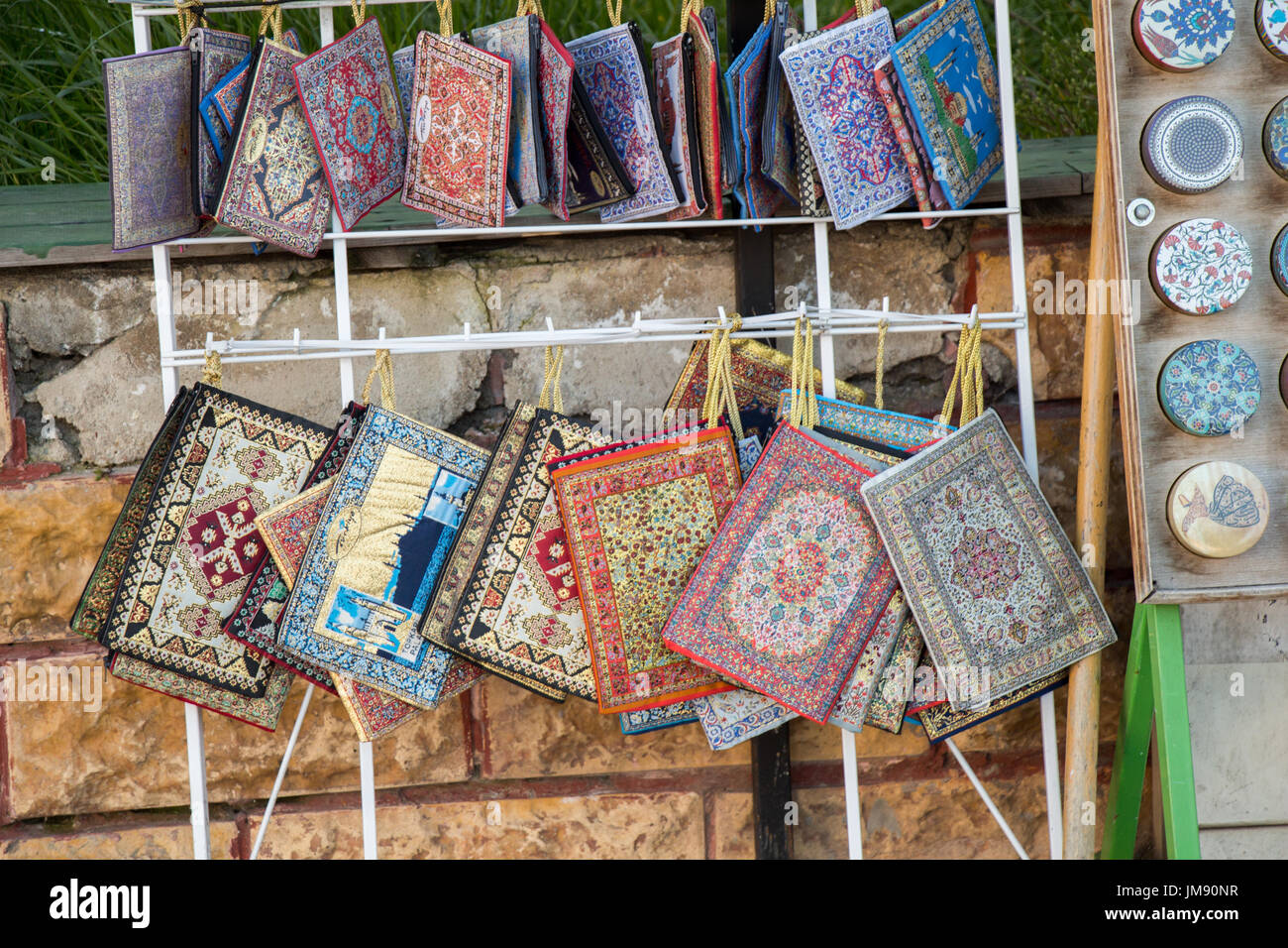 Traditional turkish handmade bags Stock Photo - Alamy